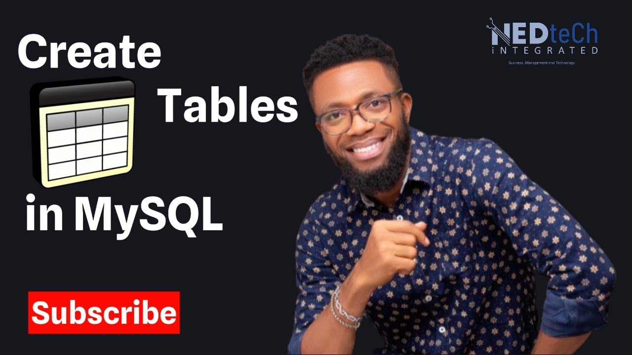 Creating Table In Sql Made Easy Youtube