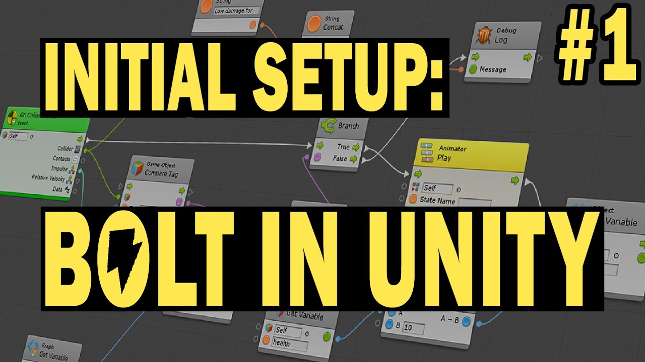 How To Setup Bolt Visual Scripting In Unity Youtube
