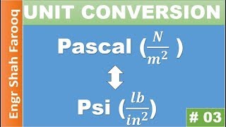 Conversion Of N M 2 To Lb In 2 Pascal To Psi Unit Conversion Civil ...