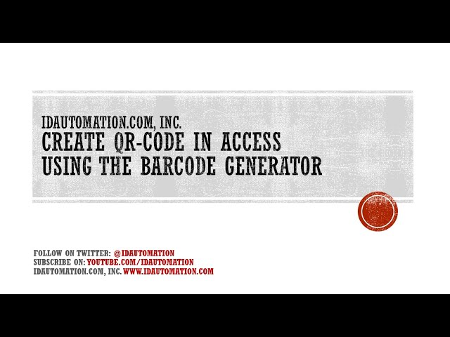 Qrcode Native Access Barcode Generator