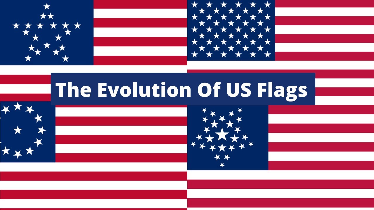 The Evolution Of Us Flags From 1767 To Present History Of The U S