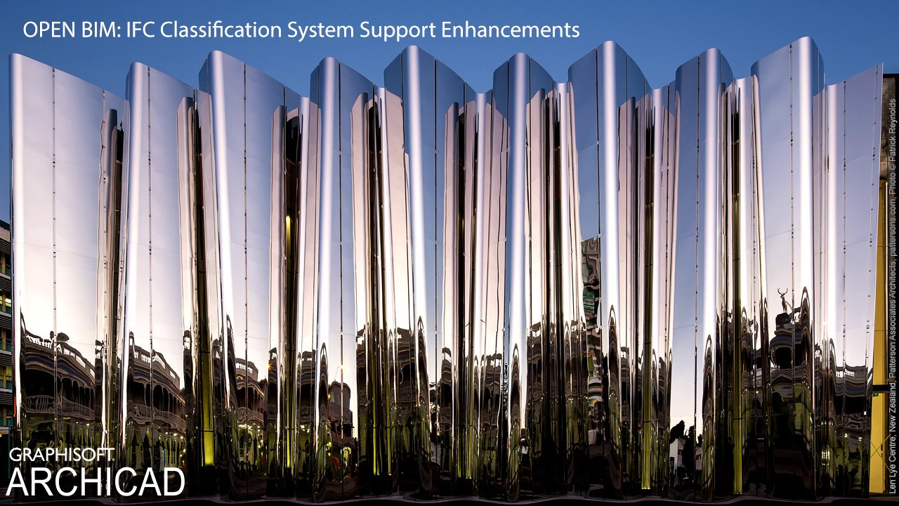 Ifc Classification System Support Enhancements Youtube