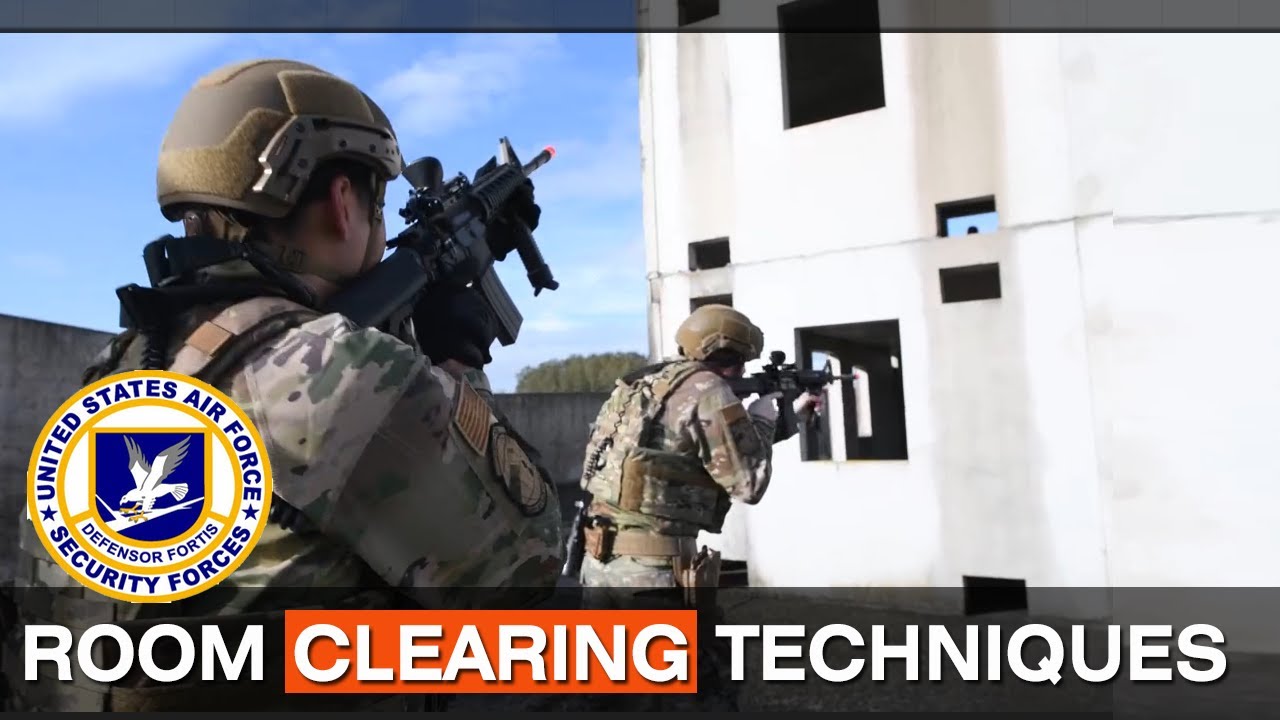Usaf Security Forces Room Clearing Techniques Youtube