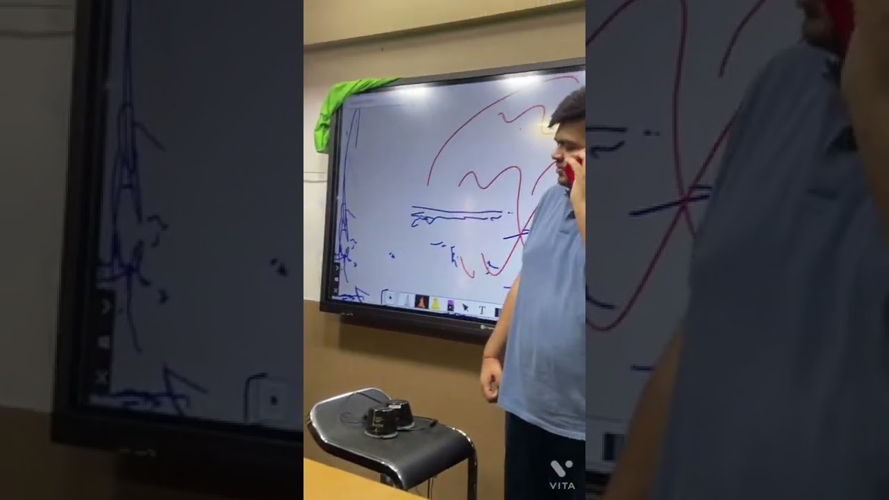 Online To Offline Teaching Studio Setup With Digital Penal