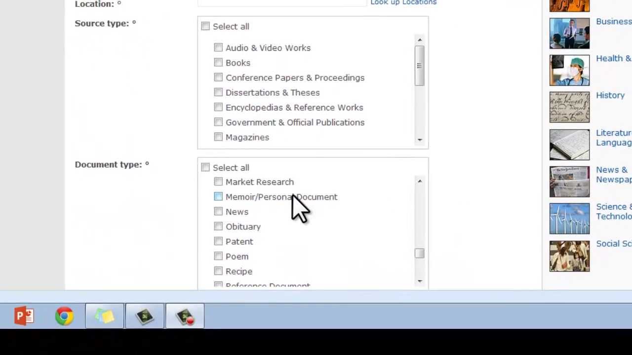 Finding Primary Sources Youtube