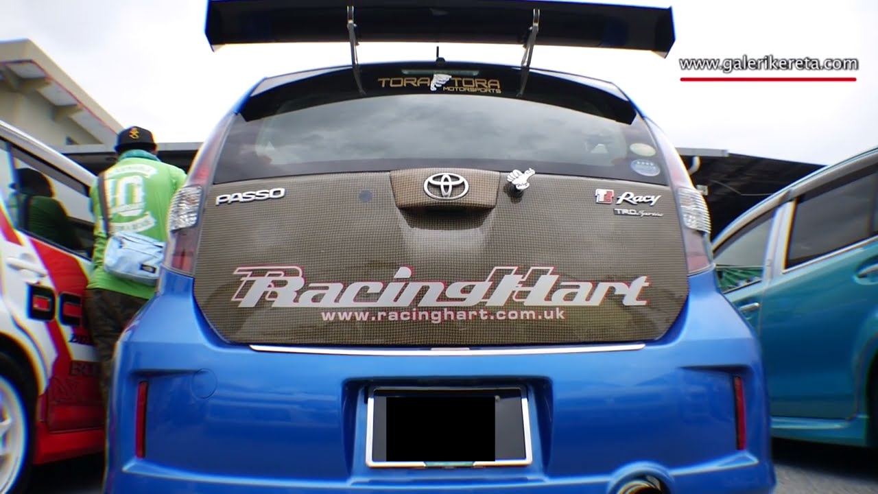 The Blue Toyota Passo Turbo Modified 10th Anniversary Keicarmania