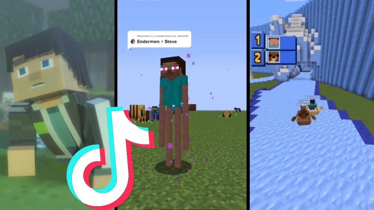 Tik Tok Minecraft Compilation 4 Youtube