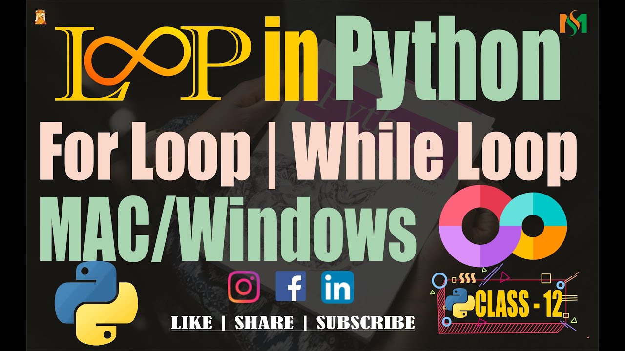 Python Class 12 For Loop And While Loop In Python Youtube
