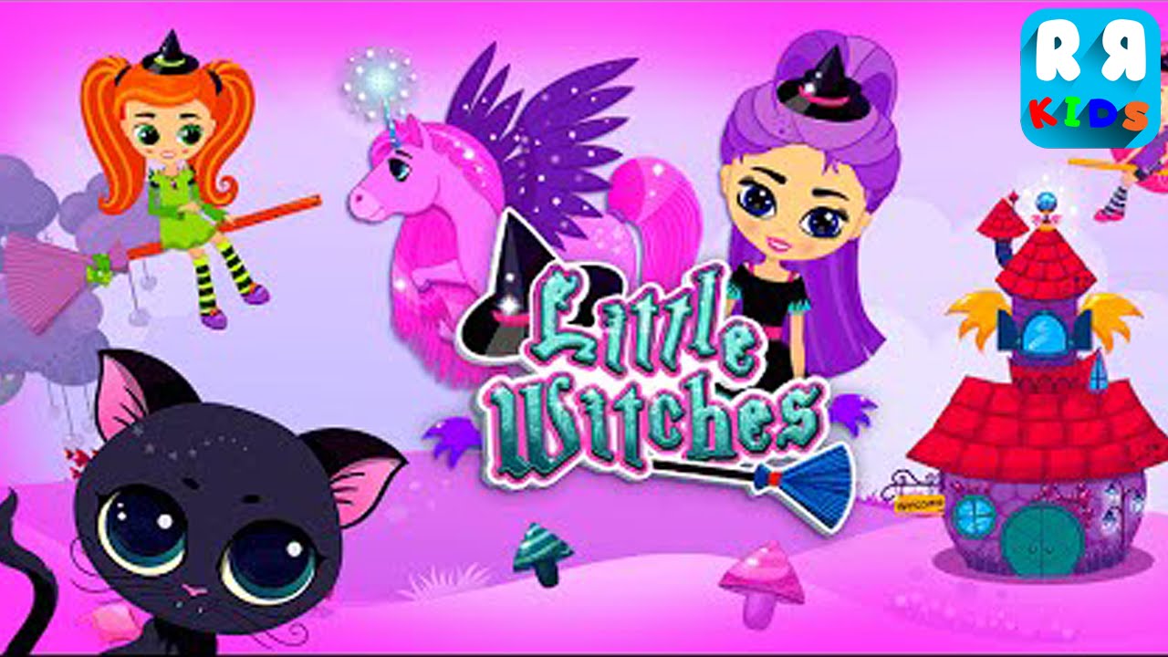 Little Witches Magic Makeover By Tutotoons Ios Android Gameplay