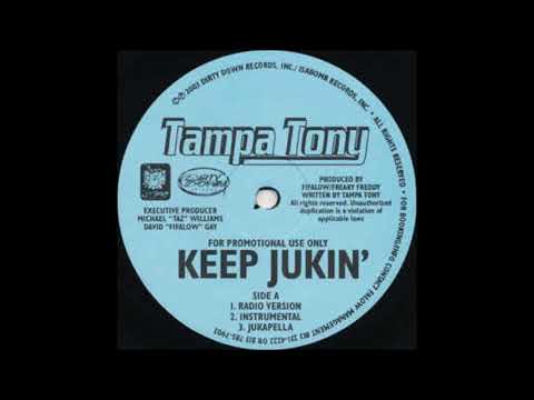 Tampa Tony Keep Jukin Vinyl 12 33 Rpm Promo 2003 R8352552
