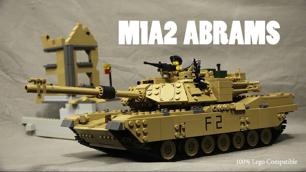 Lego M1a2 Abrams Tank Battle Moc From Kazi Review Military Brickarms