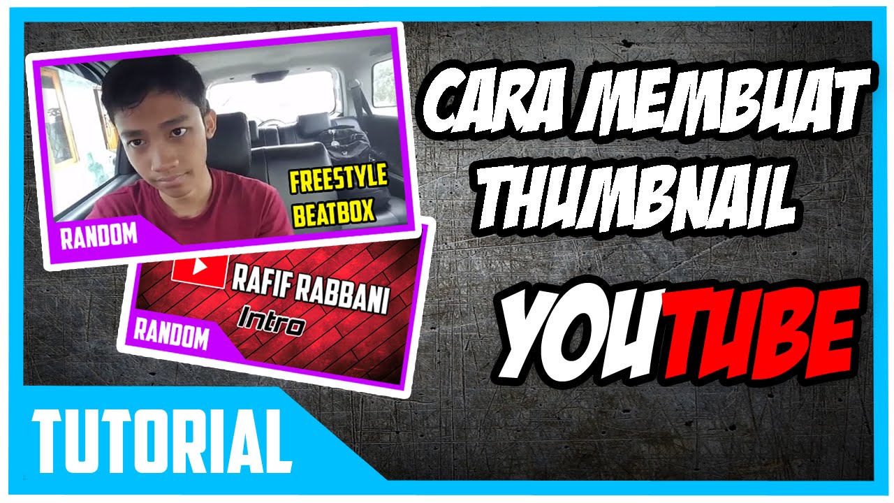 Cara Membuat Thumbnail Youtube