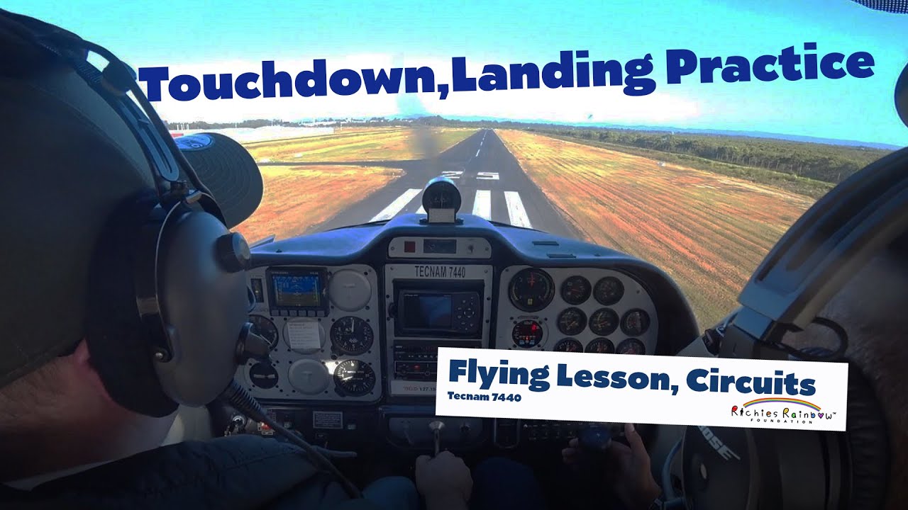 Landing Practice Pilot License Training Redcliffe Qld Youtube