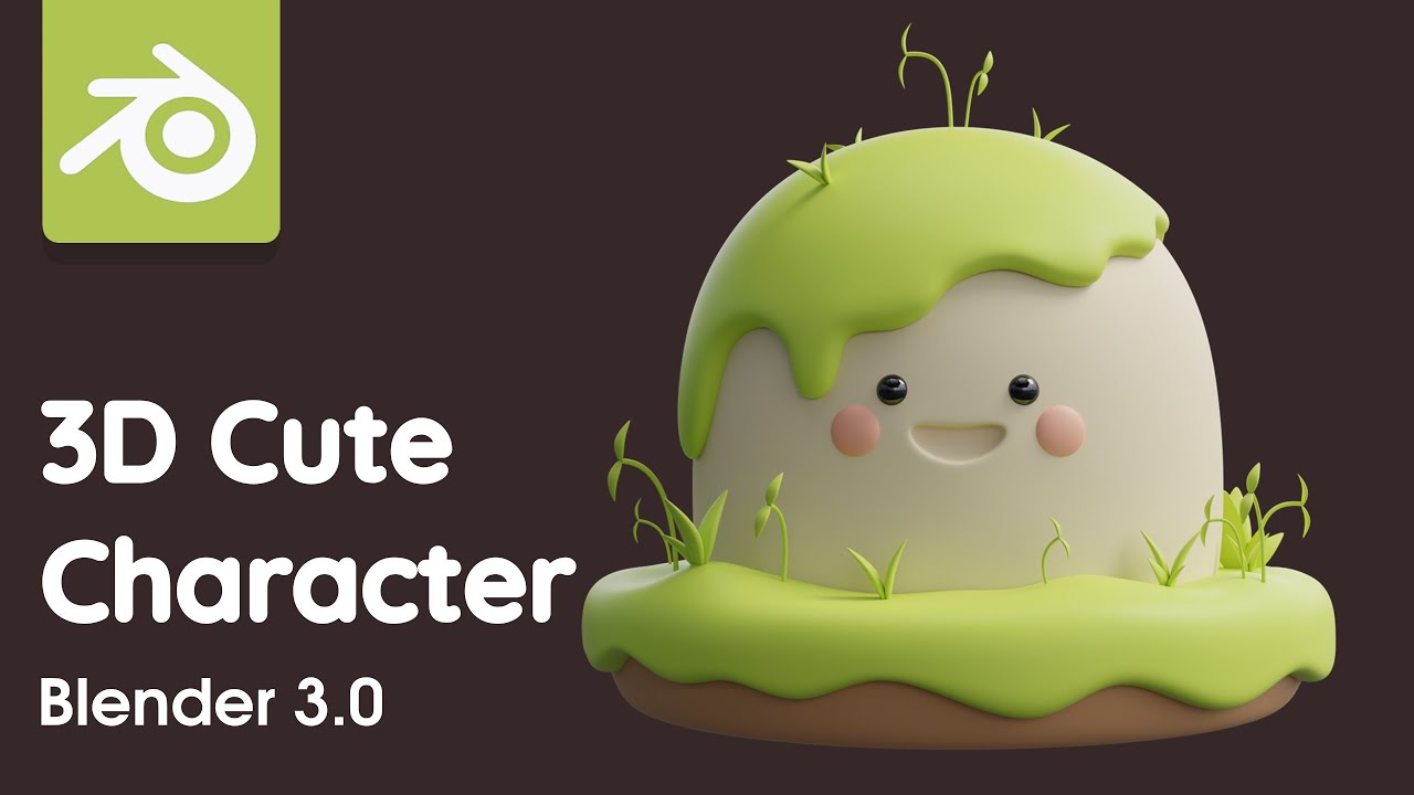 Cute Character Modeling Blender Tutorial For Beginners Realtime