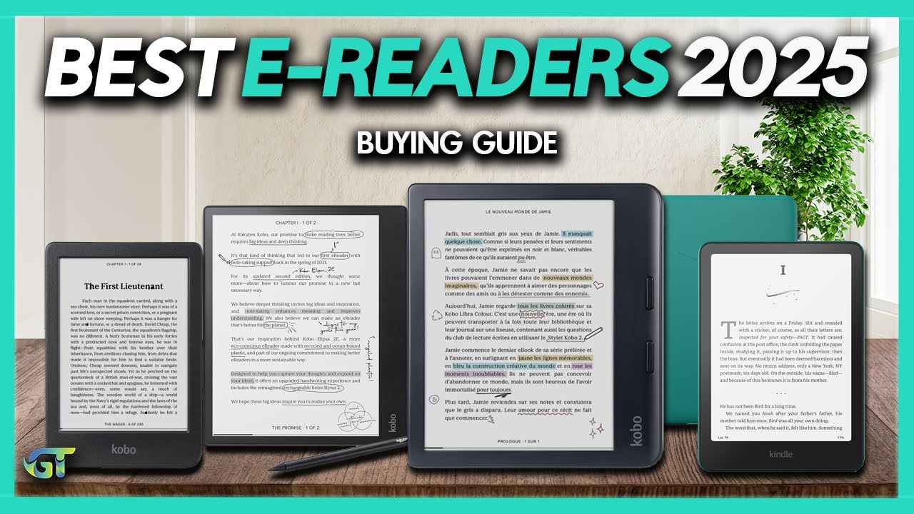 Best E Reader Top 5 Best E Book Readers Review 2025 Buying Guide