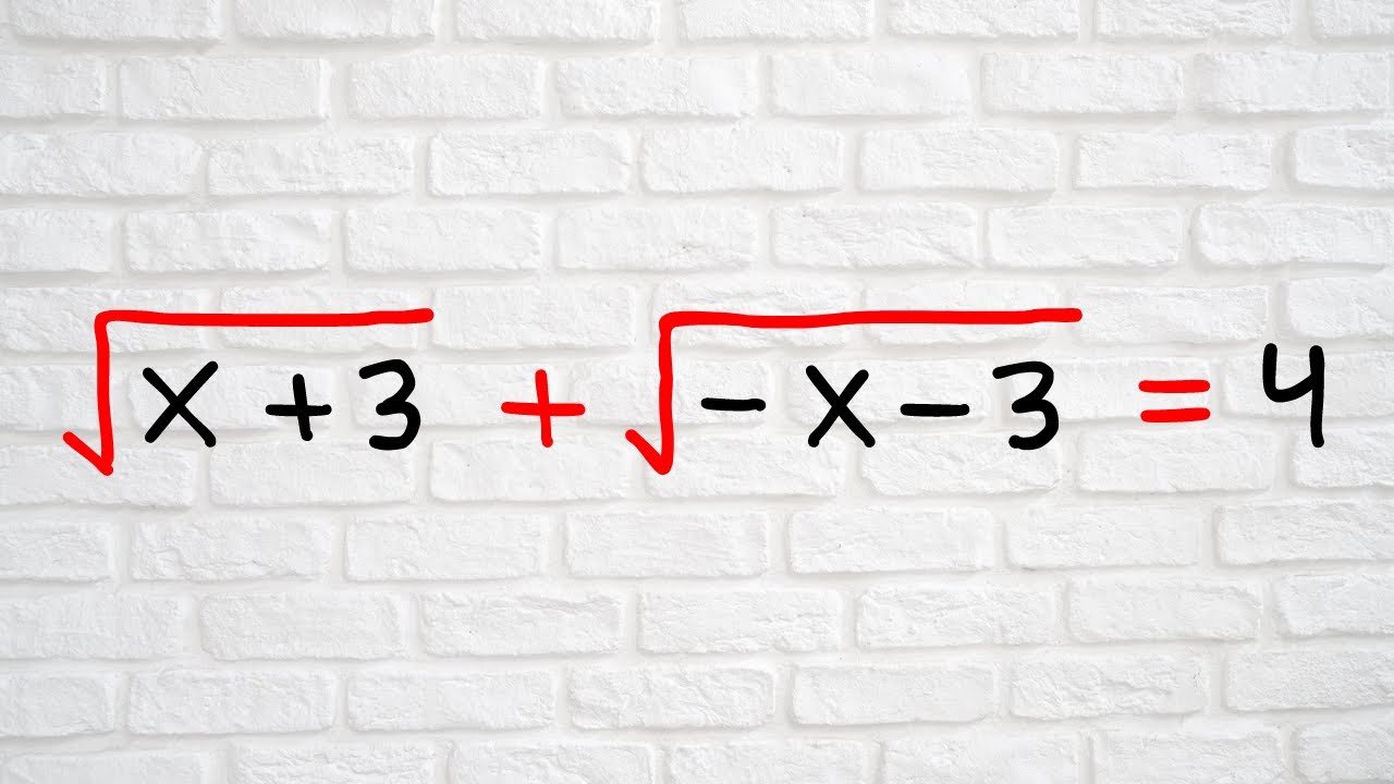 Sweden A Nice Algebra Problem Youtube