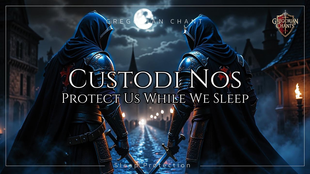 Custodi Nos тыи Protect Us While We Sleep Gregorian Chant 432hz Youtube