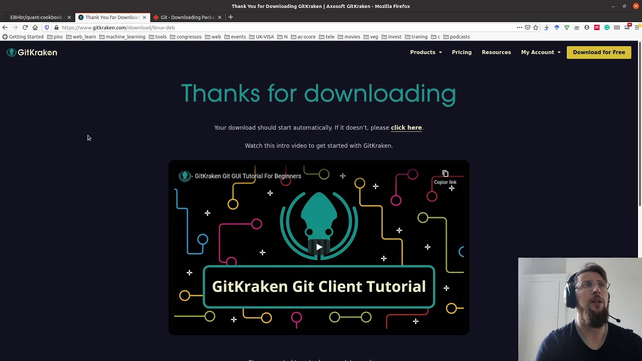 Tutorial Git Github Gitkraken E Pull Request Youtube