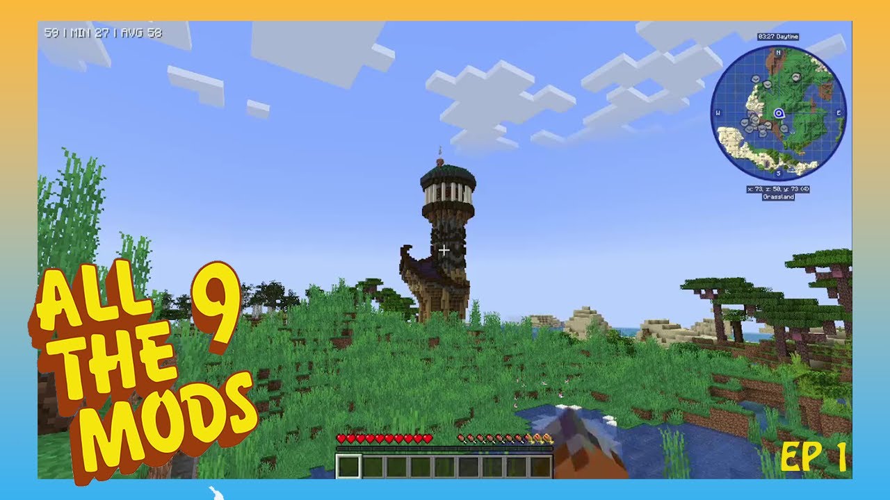 All The Mods 9 Getting Started Ep1 Youtube