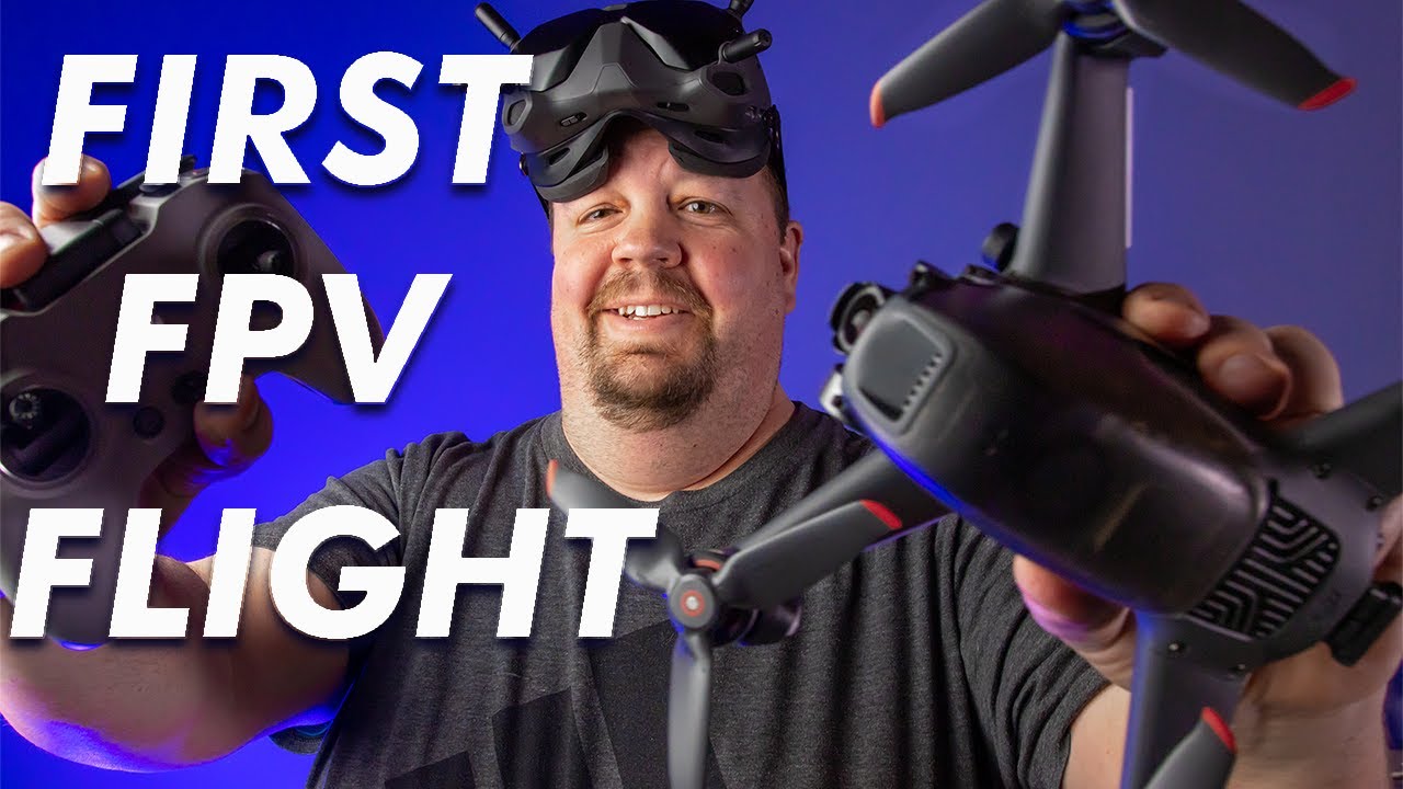 Dji Fpv Drone First Flights Youtube
