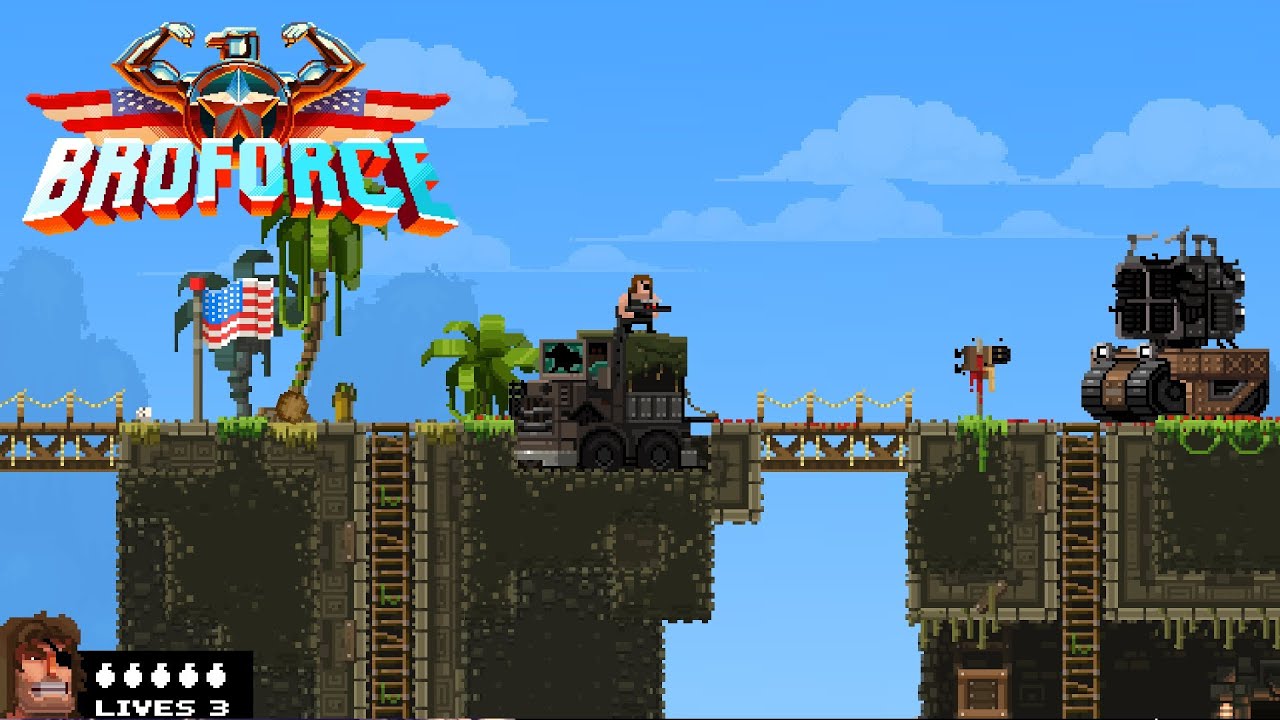 Broforce Pc Gameplay First Impressions Youtube