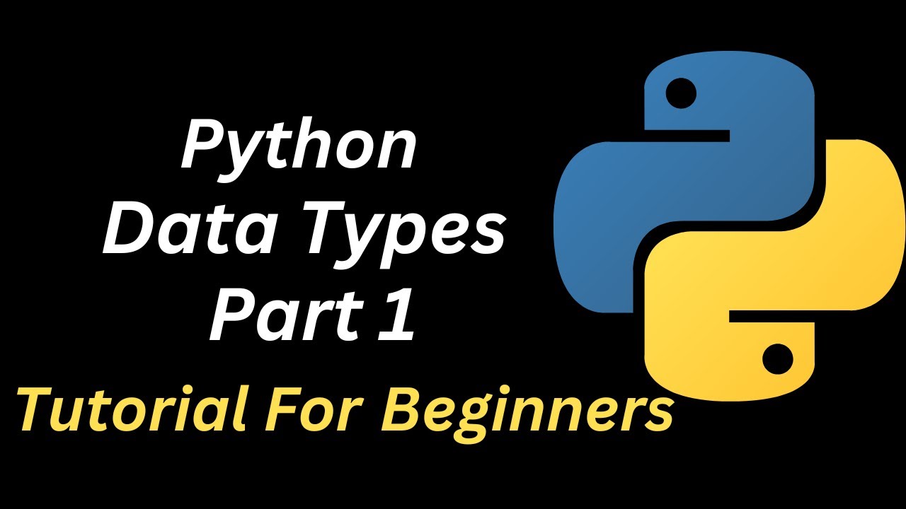 Python Data Types In 2 Minutes Part 1 Python Tutorials Python For