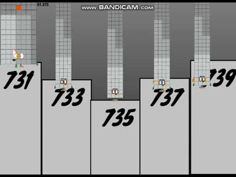 Numberblocks Band Eighths 74 Youtube