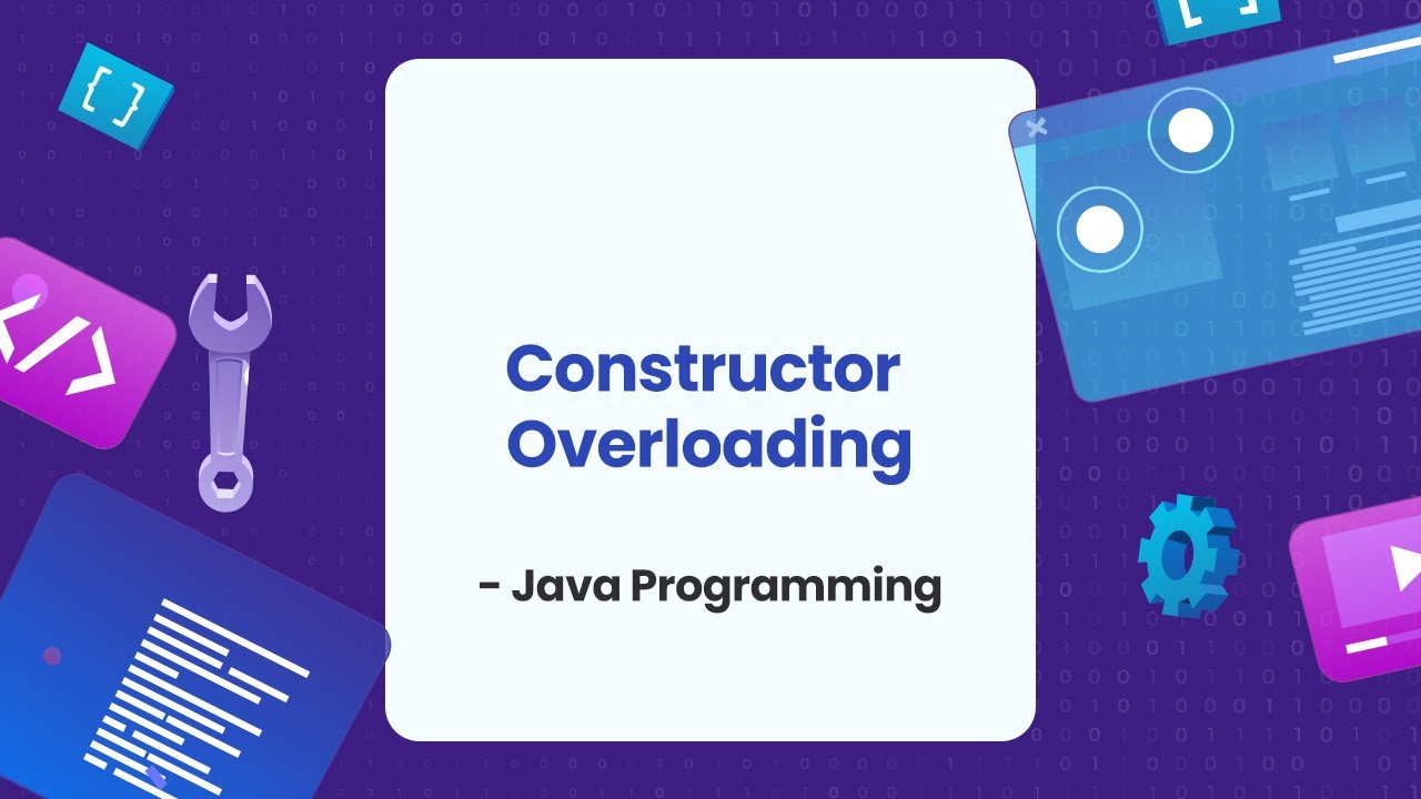 Constructor Overloading Java Programming In Bangla Youtube