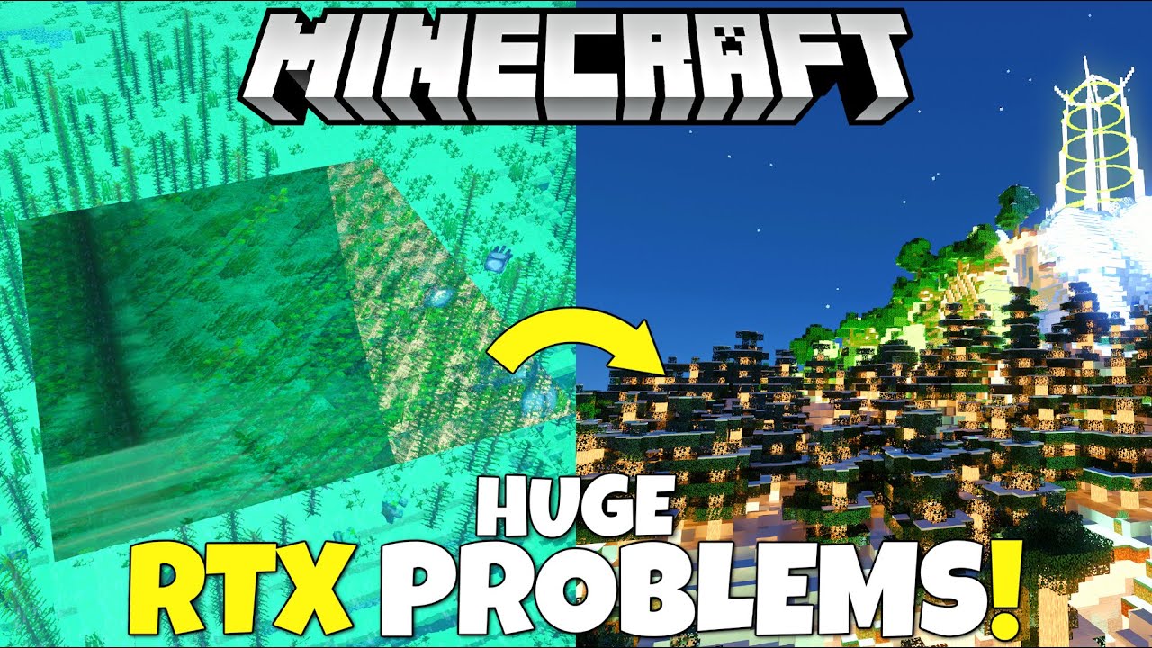 Minecrafts Most Hyped Feature Is Broken 18 Huge Rtx Issues Minecraft