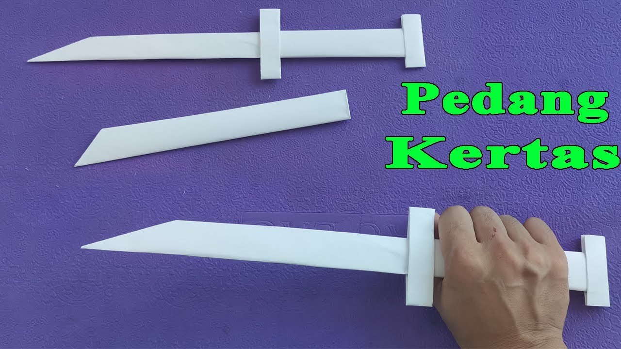 Cara Nak Buat Pedang Kotak