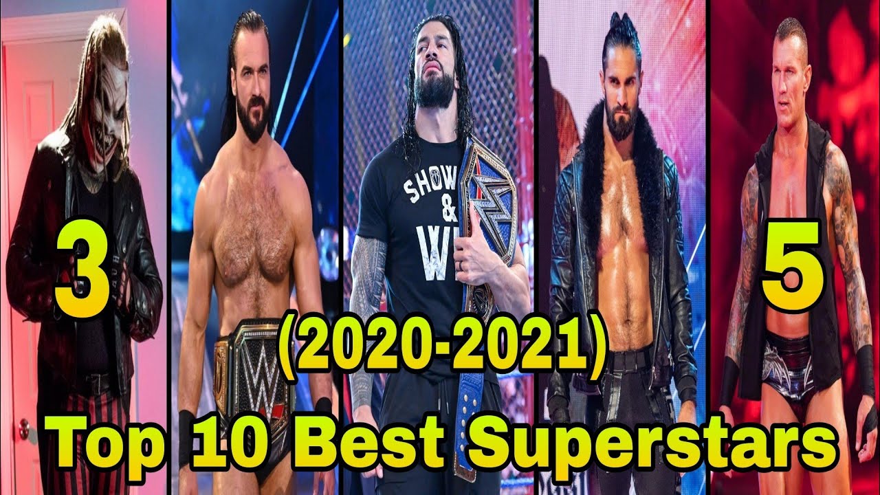My Top 10 Wwe Best Superstars Of 2020 2021 Top 10 Power Ranking