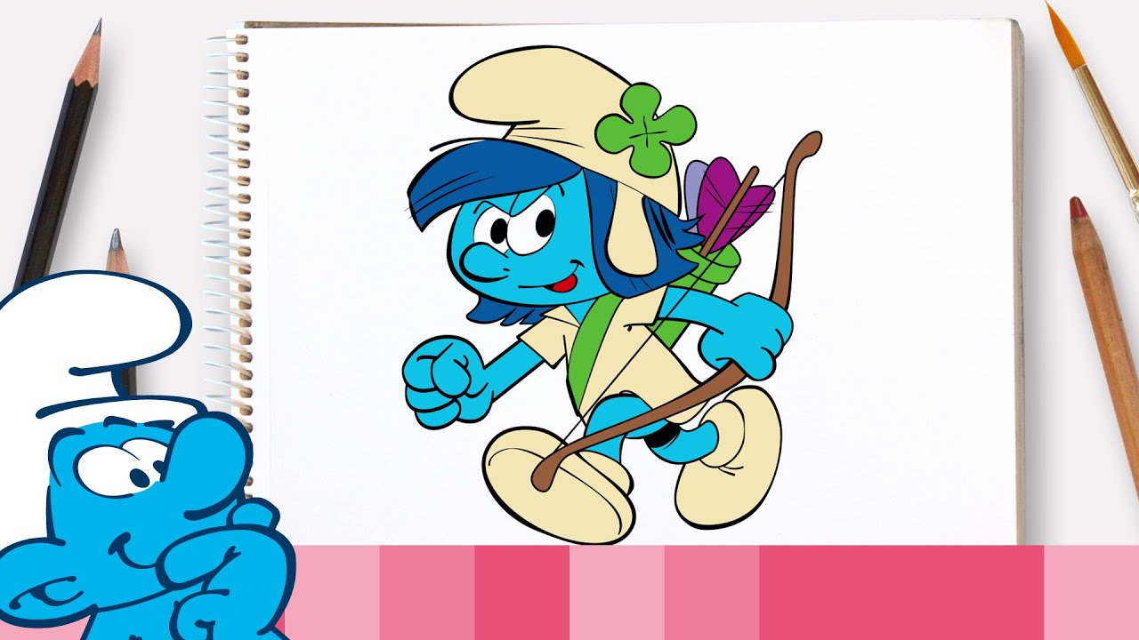 How To Draw Smurfstorm The Smurfs Youtube