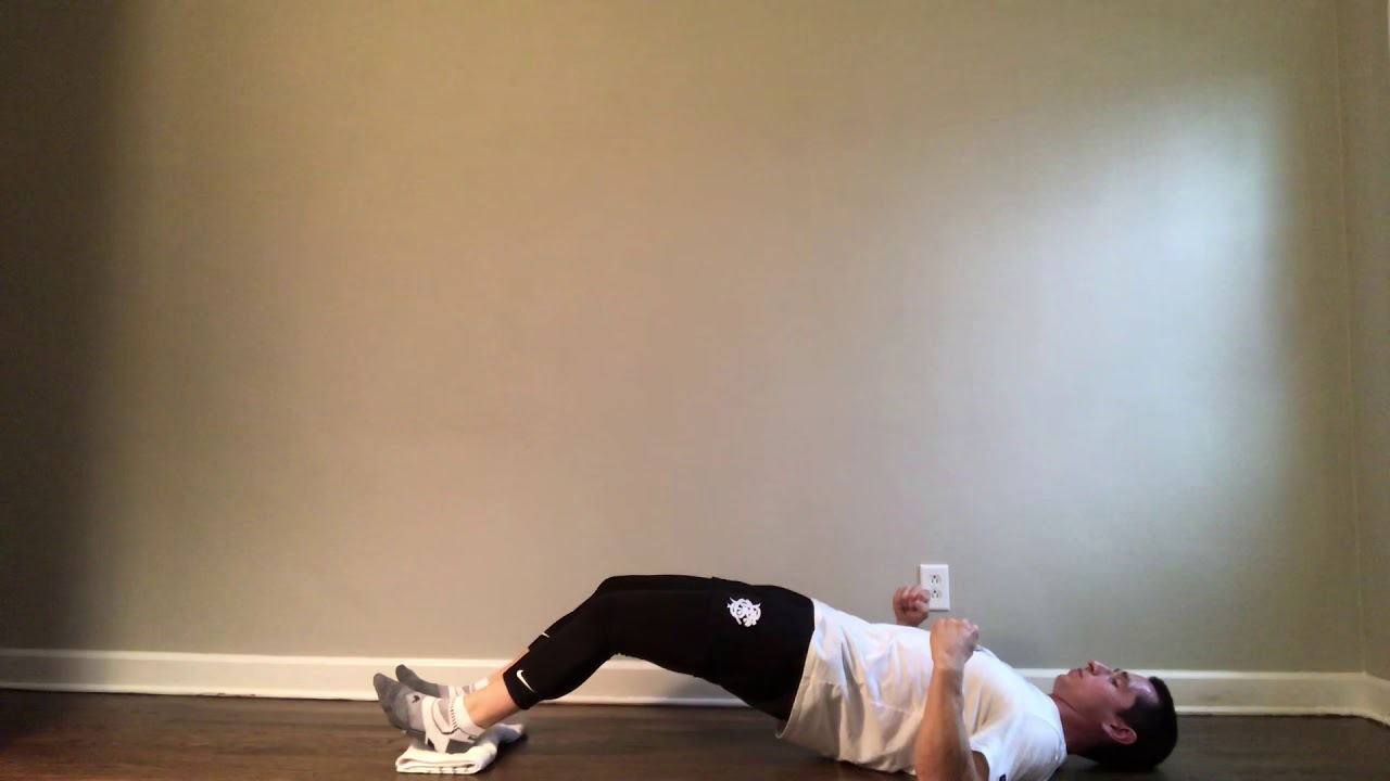 Eccentric Hamstring Slide Youtube