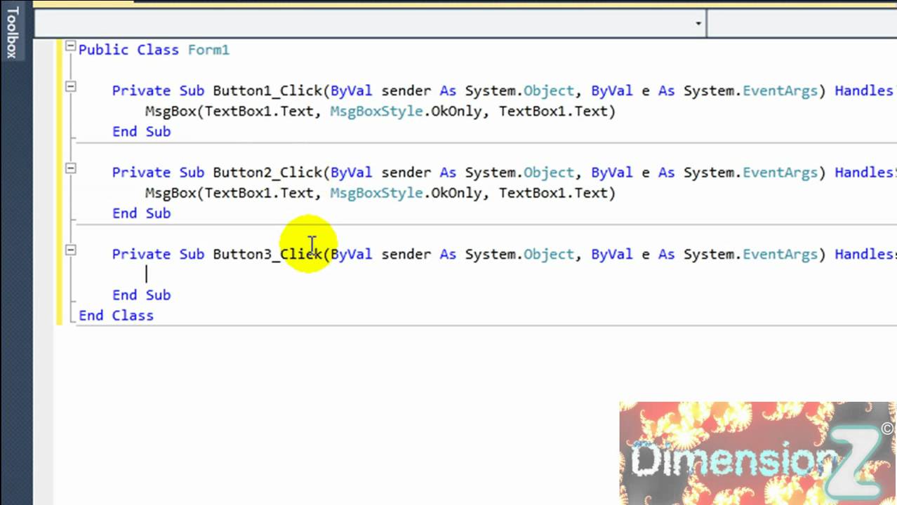 Visual Basic 2010 Tutorial Custom Message Box Youtube
