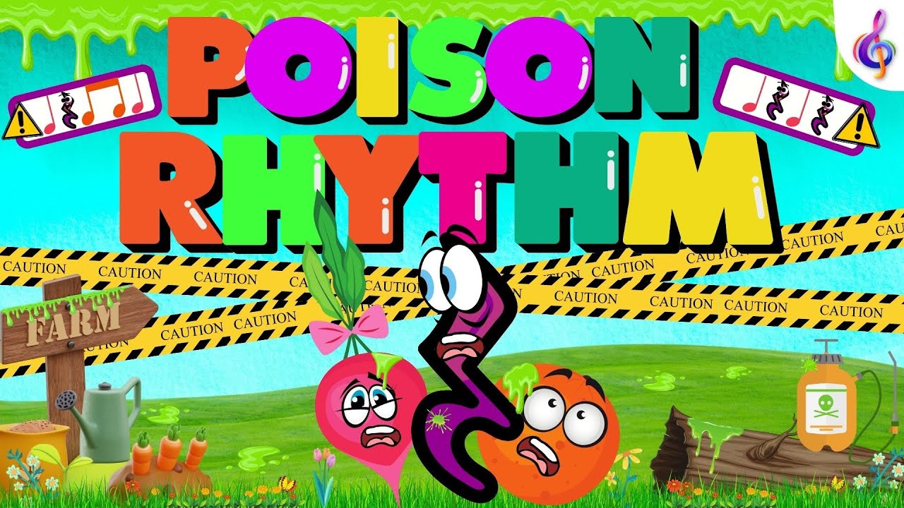 Fun Poison Rhythm Play Along Beginner Intermidiate Free Music