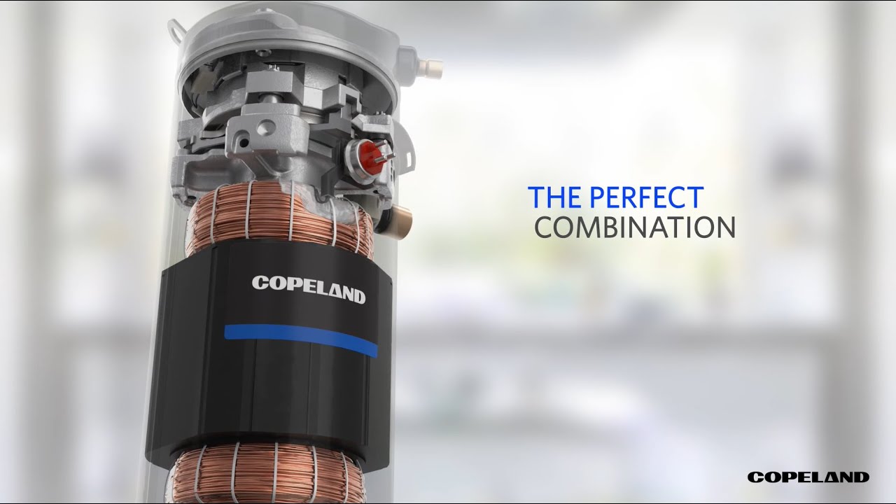 Copeland Scroll Two Stage Compressor How It Works Youtube