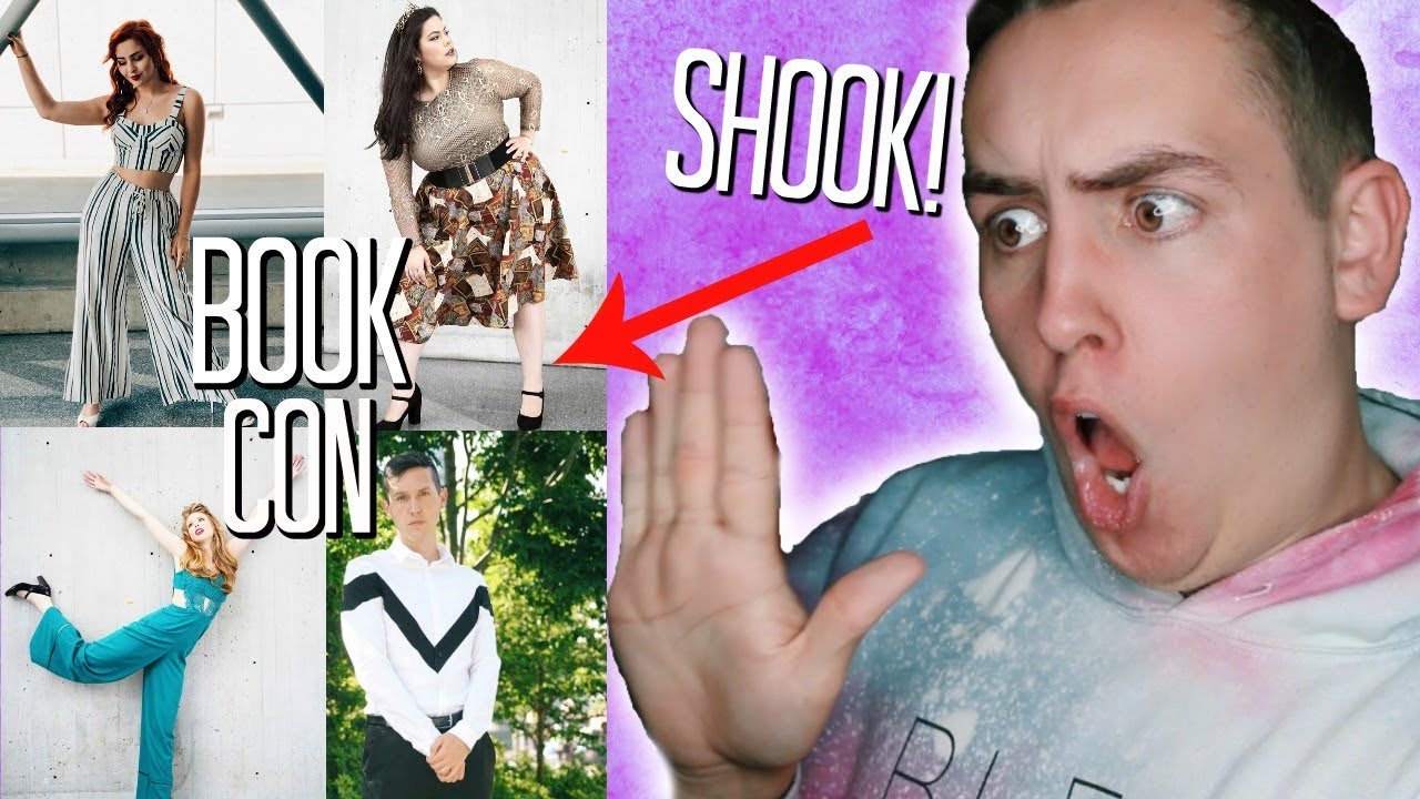 Reacting To Booktuber Bookcon Outfits Youtube