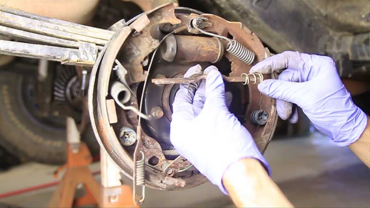 How To Change Drum Brakes Youtube