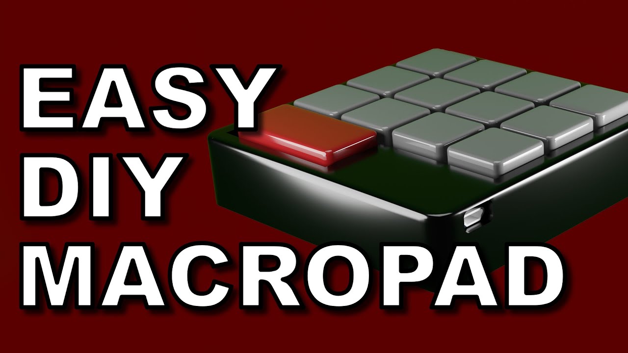 Easy Diy Macropad Tutorial With Arduino Promico Youtube