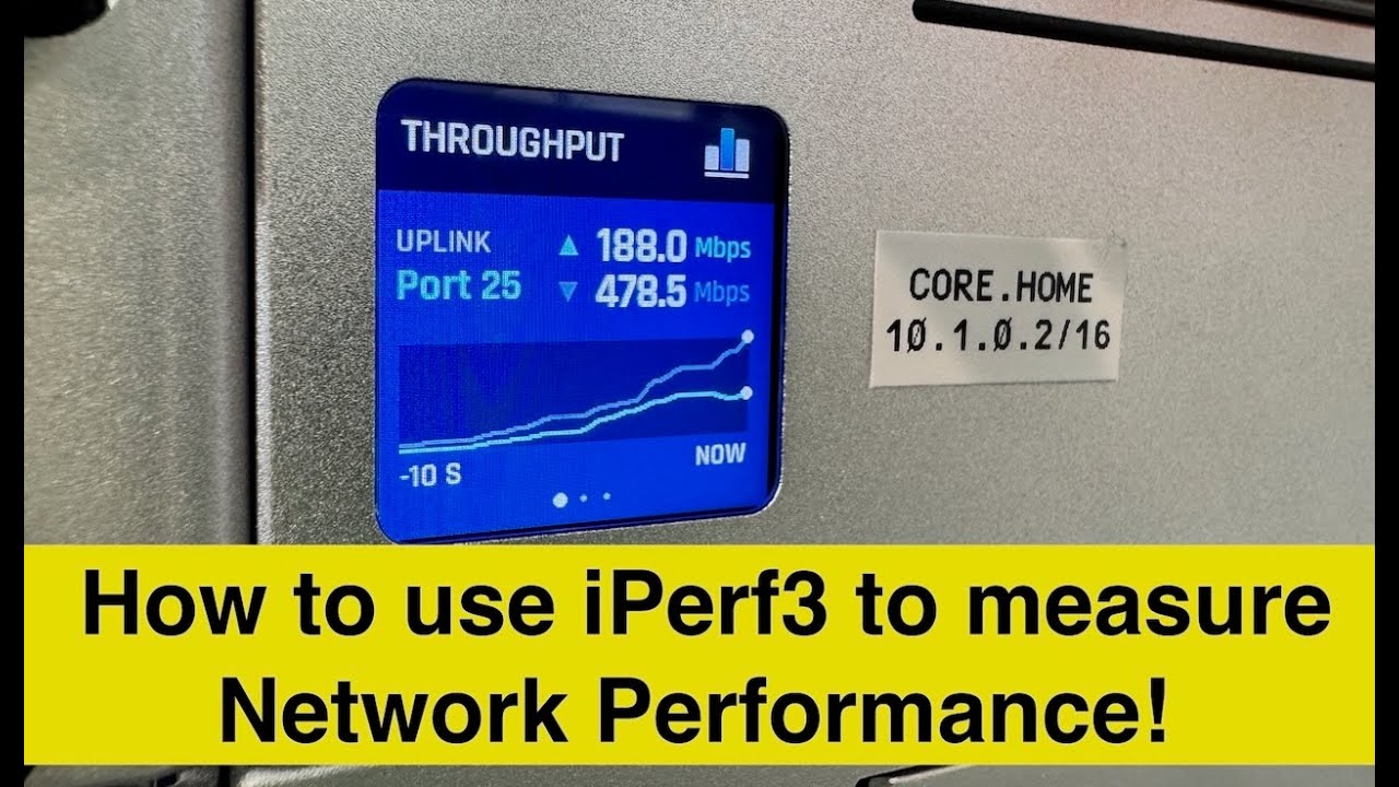 Homelab A Definitive Guide To Using Iperf3 To Measure Network