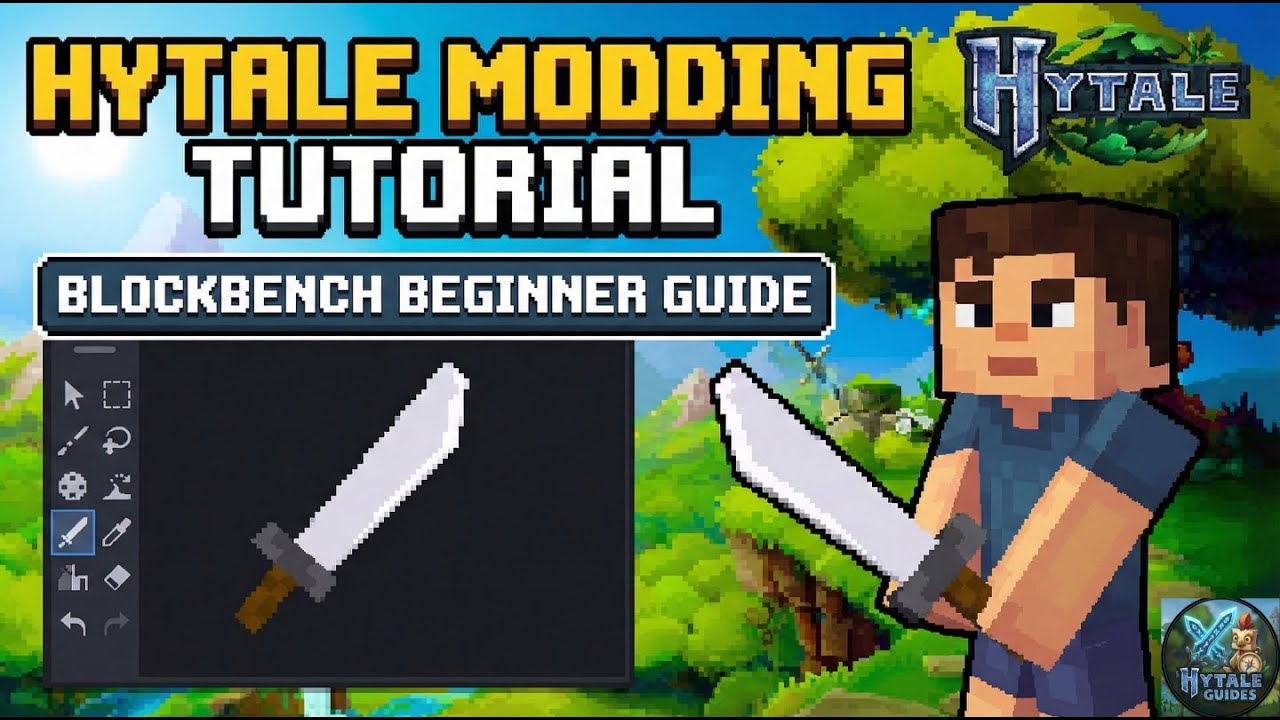Hytale Modding Tutorial How To Make Custom Items For Hytale