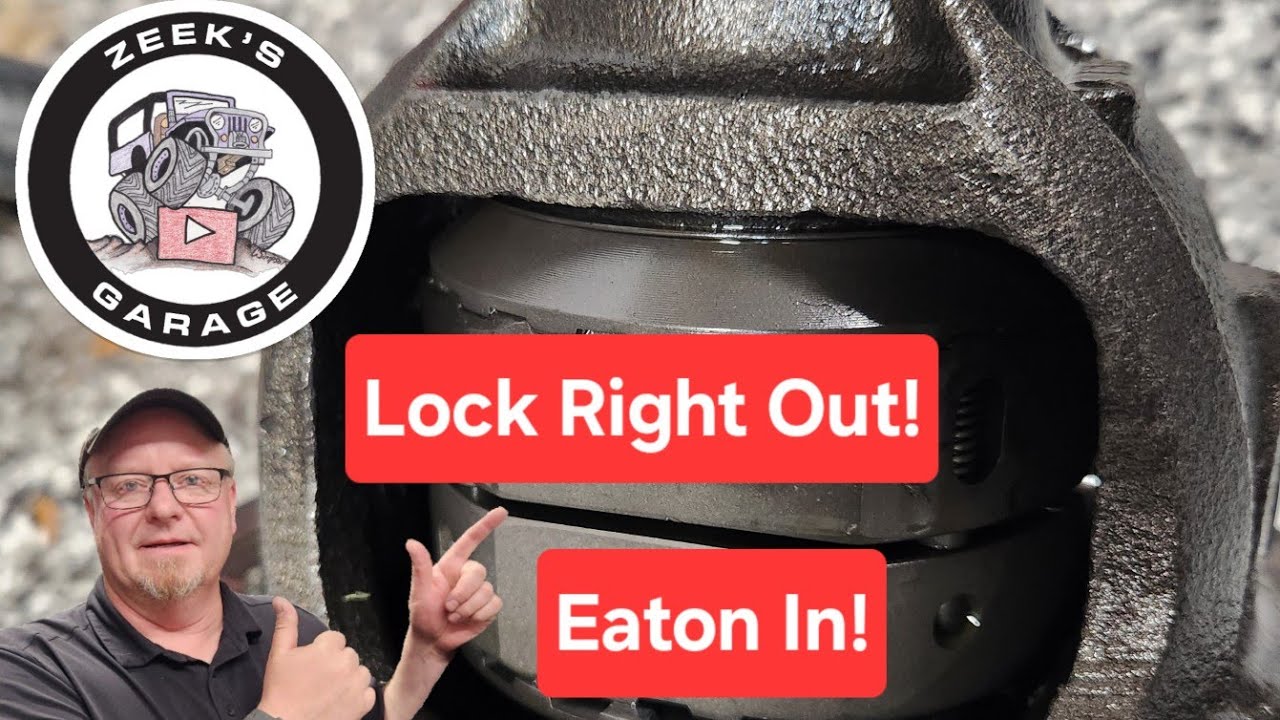 Eaton E Locker Dana 44 Install Youtube