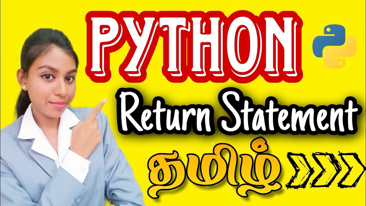 Return Statement In Python Return Statement Python Tutorial For