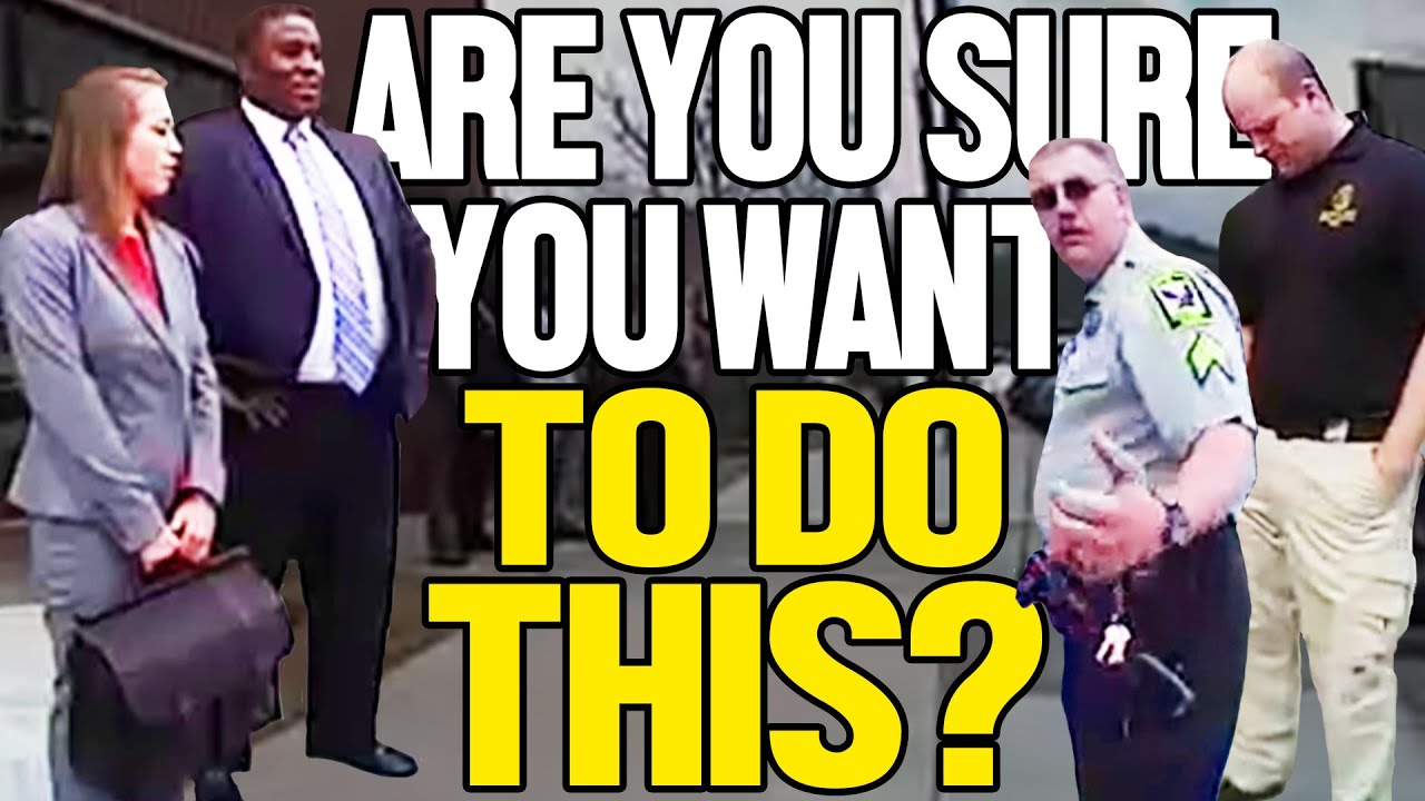 Officers Arrest Attorney For Defending His Client Youtube