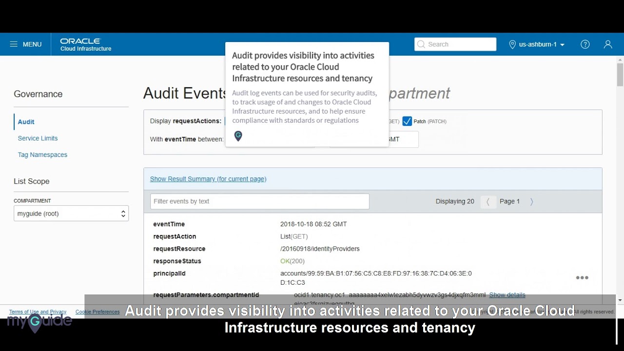 How To Audit In Oracle Cloud Youtube