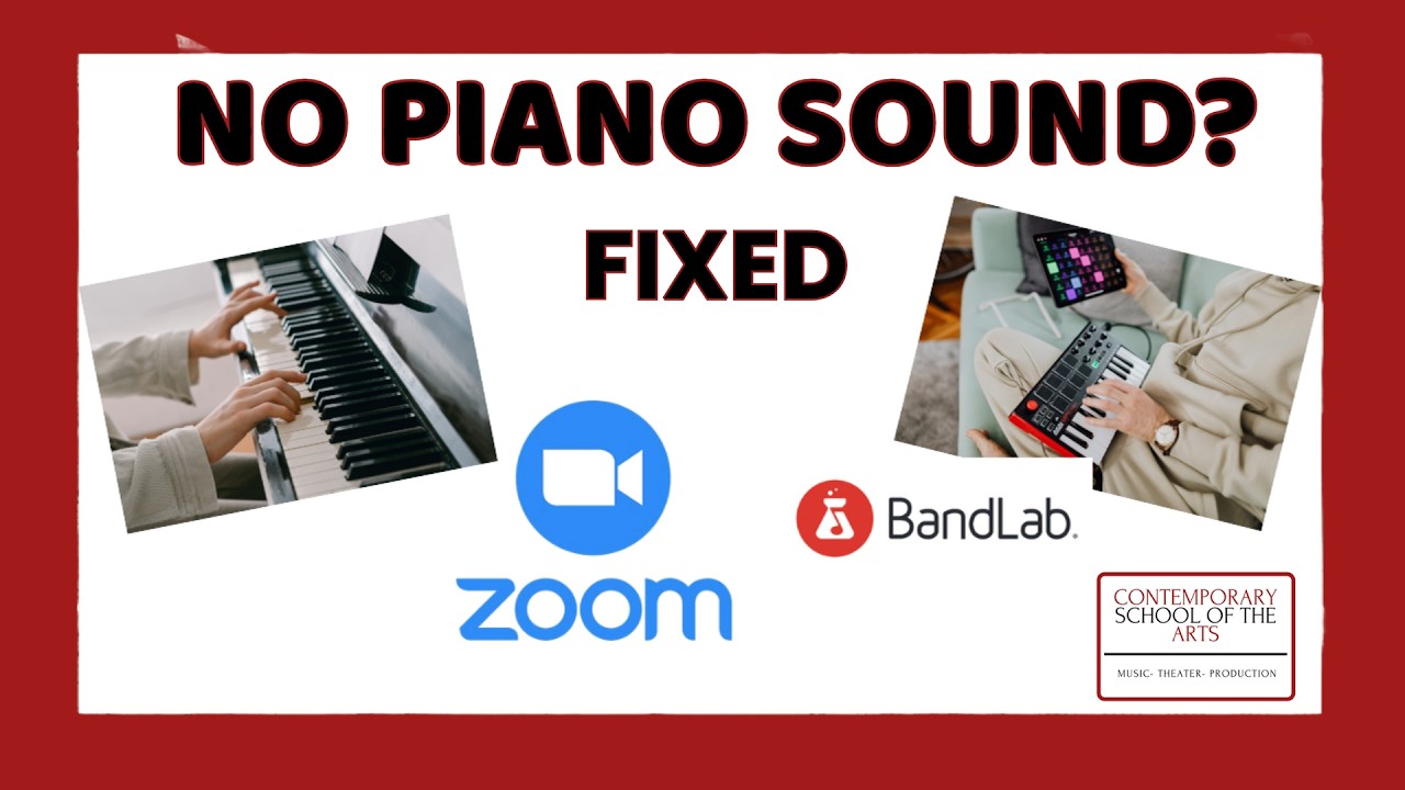 Play Piano On Zoom Share Audio Easily Youtube