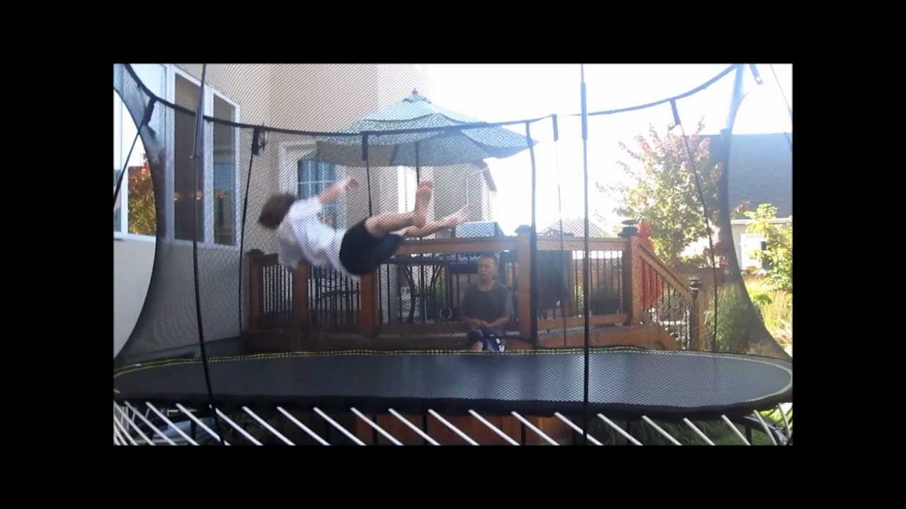 Easy Trampoline Tricks Youtube