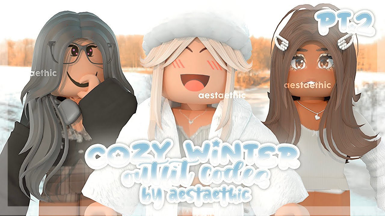 Cozy Winter Outfit Codes For Bloxburg Berry Avenue Pt 2 Youtube