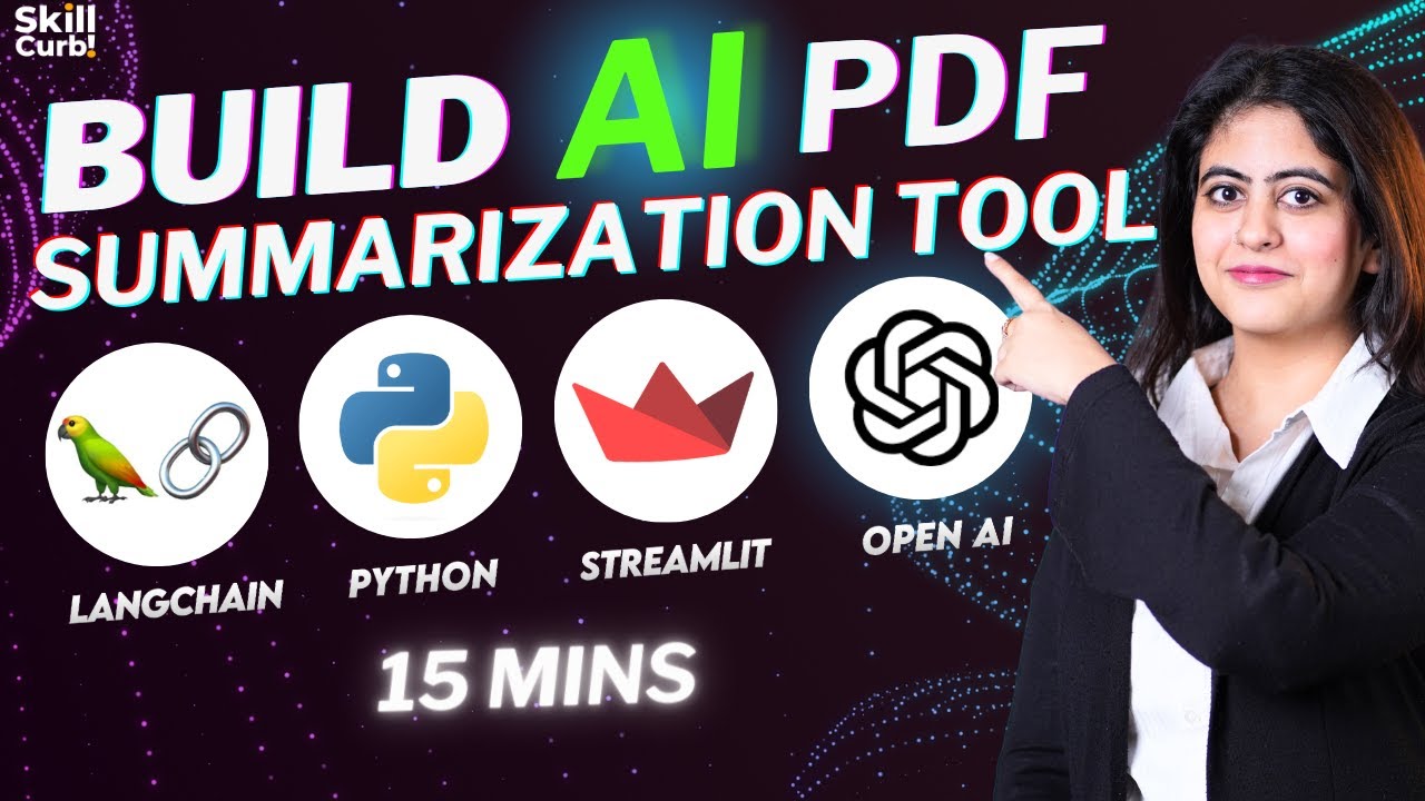 Langchain End To End Llm Project Pdf Summarization Tool Youtube