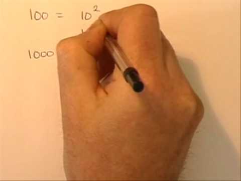 Log Log Graphs Part 1 Youtube